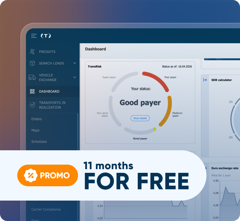 Trans.eu offer 12for1